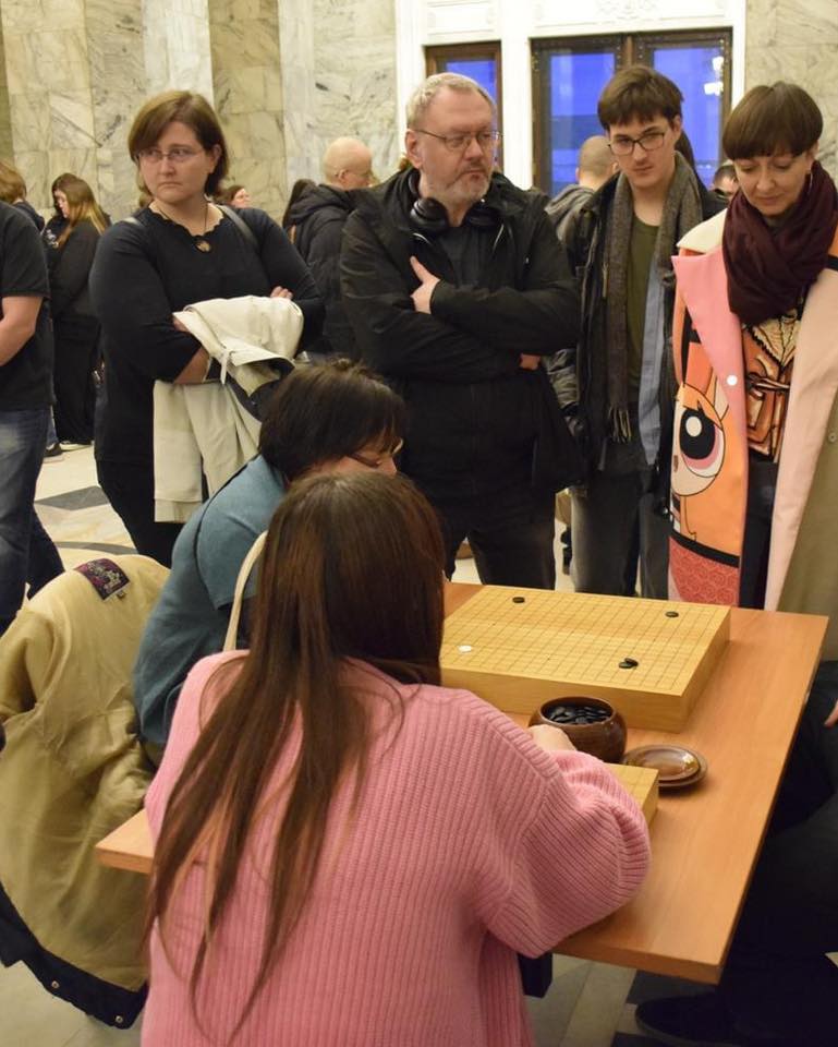 Free Go workshop for more than 500 participants in Poland's capital, Warsaw